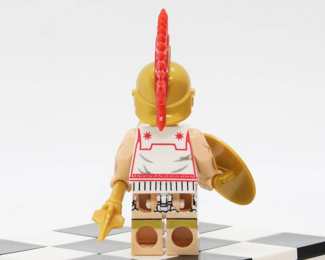 Ancient Greek Soldier Hoplite Minifigures Weapons and Accessories ...