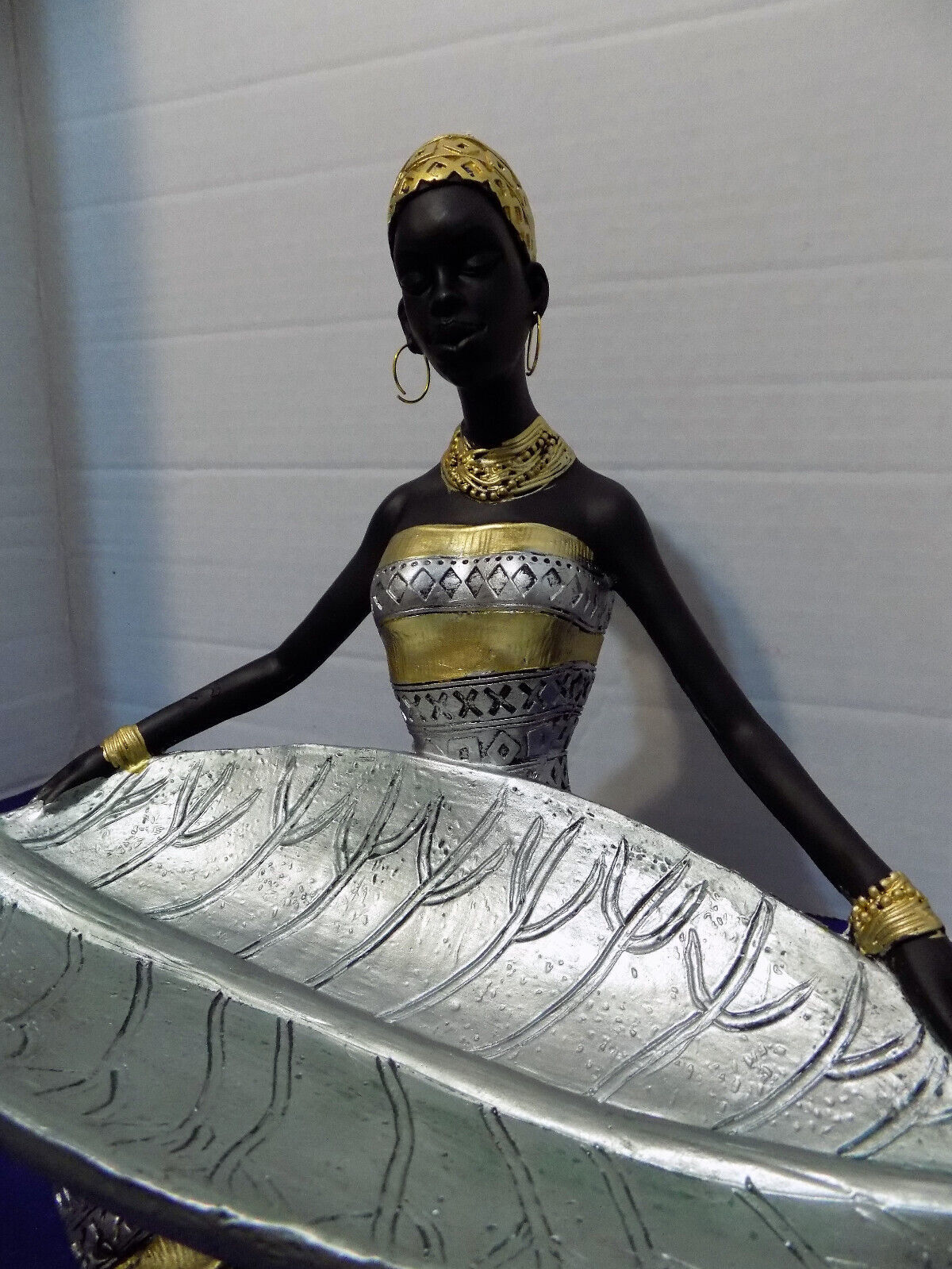 NEW Black African Queen Statue Figurine Bust Black Americana - Figures ...