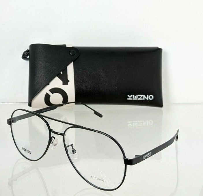 Brand New Authentic KENZO Eyeglasses KZ50115U 001 Frame 50115 Black ...