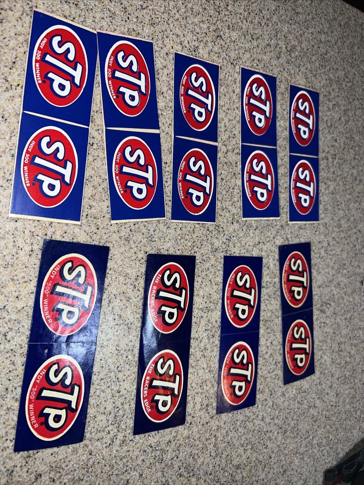 Vintage 9 STP Sticker Indy 500 winner Oil Advertising sticker ...