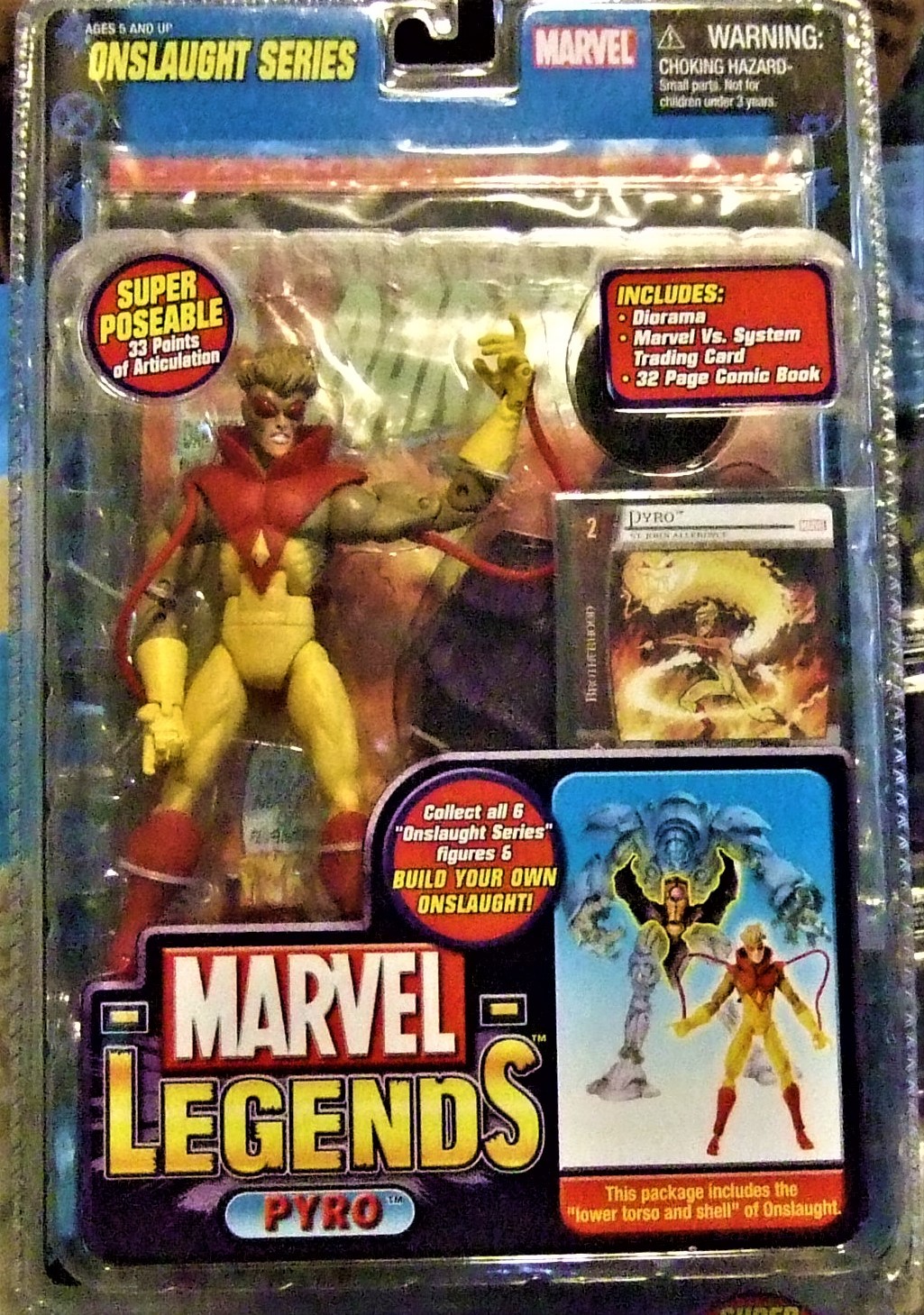 Marvel Legends - PYRO - 6" Action Figure and 50 similar items