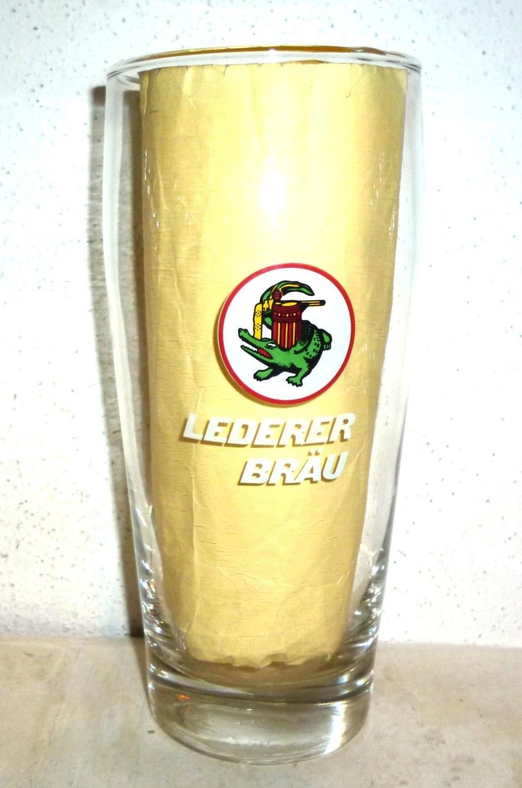 Lederer Brau Nuremberg Furth 0.5L German Beer Glass - Germany