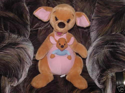 21" Jumbo KANGA & ROO Plush Toy From Winnie The Pooh - Plush Toys