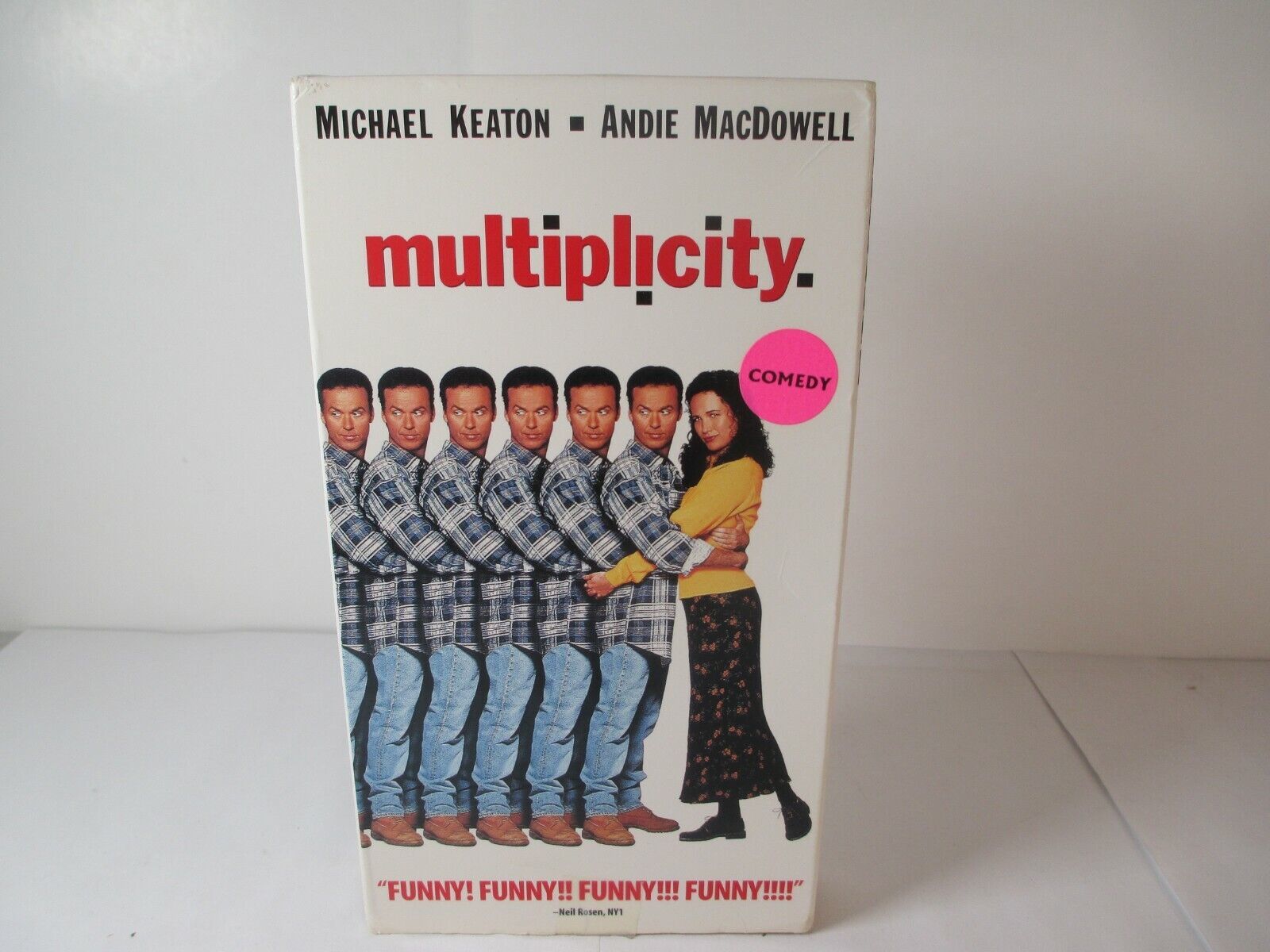 Multiplicity (VHS, 1996) Michael Keaton Andie MacDowell - VHS Tapes
