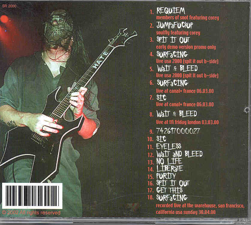 Slipknot - Requiem 2000 ( Live in San Francisco . CA . USA . April 30th ...