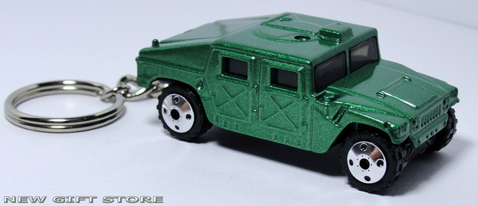 RARE! KEY CHAIN RING HUMMER H1 HUMVEE CIVILIAN AM GENERAL CUSTOM ...