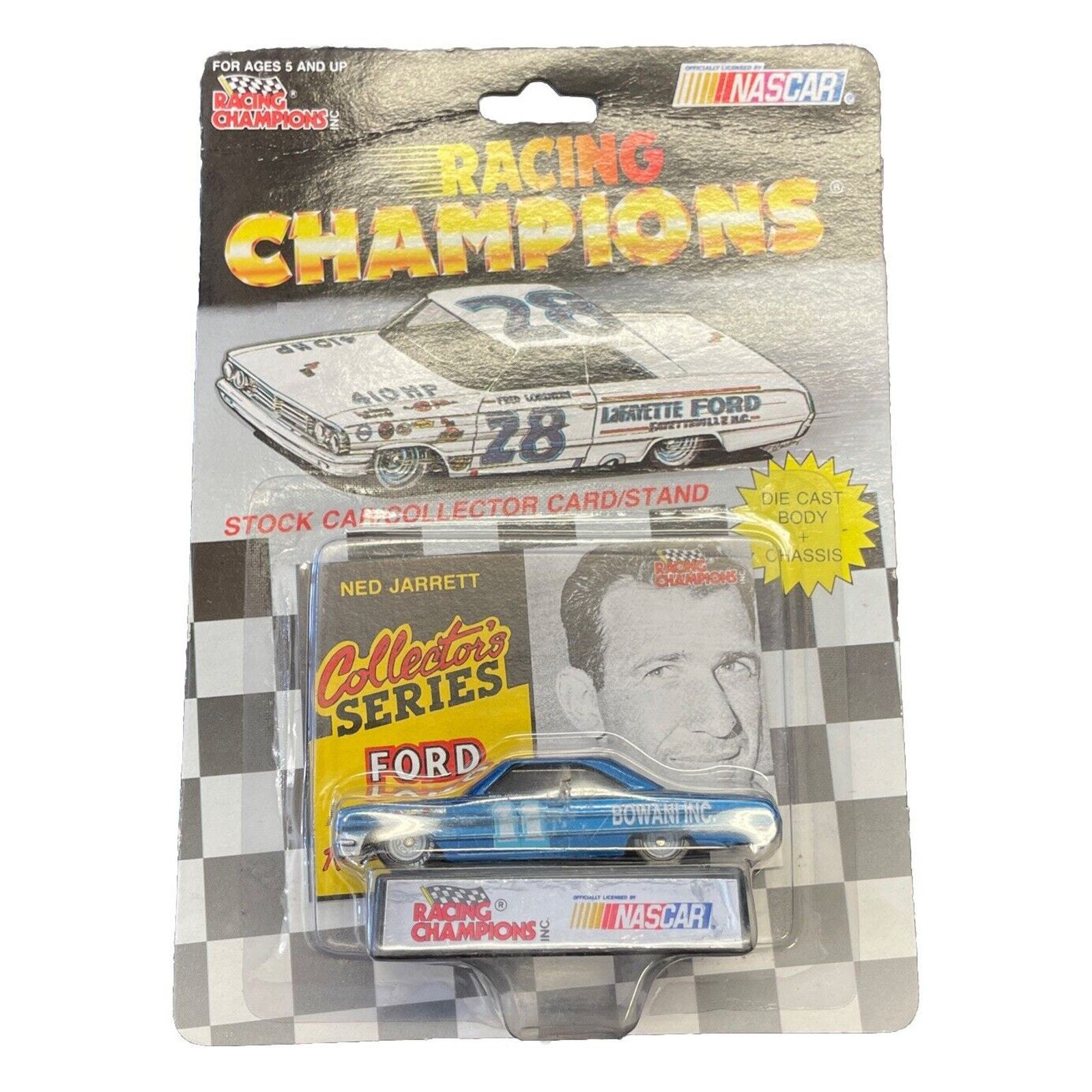 Ned Jarrett #11 Racing Champions Collector’s Series Ford Fastback 1:64 ...