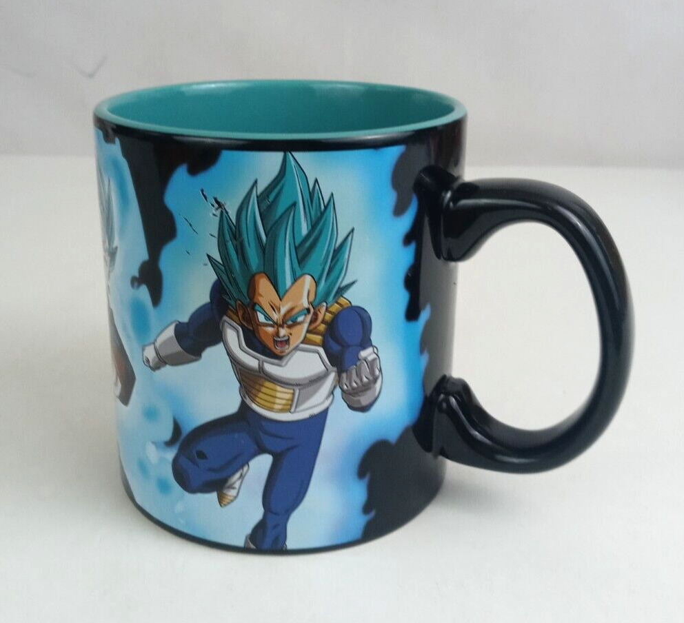Toei Dragonball Z Super Saiyan Anime Ceramic 4.5" Coffee Cup Mug - Cups ...