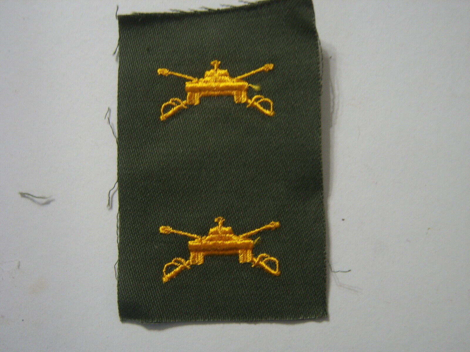 ARMY ARMOR CORPS BOS CLOTH INSIGNIA FULL COLOR VIETNAM ERA :KY21-1 - Other