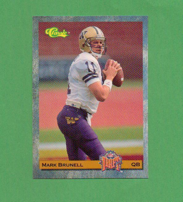 1993 Classic Mark Brunell Rookie Green Bay Packers - Trading Card Singles