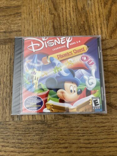 Disney Phonics Quest PC CD Rom Game-Brand New-SHIPS N 24 HOURS - Video ...
