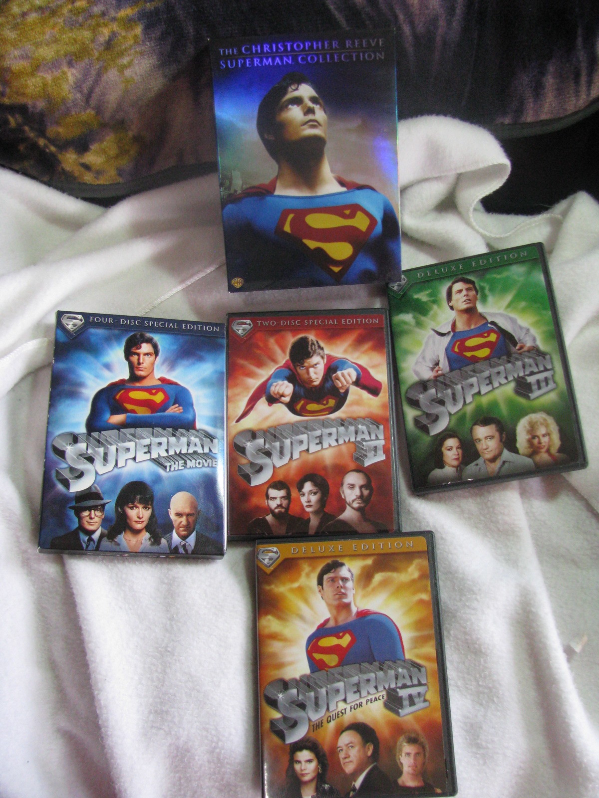 The Christopher Reeves Superman Collection DVD Warner Bros - DVDs & Blu ...