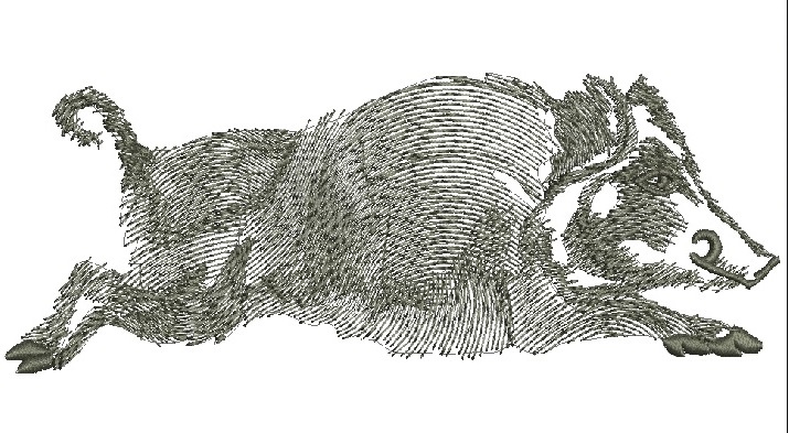 Wild boar Embroidery Machine Embroidery Design, Instant Download ...