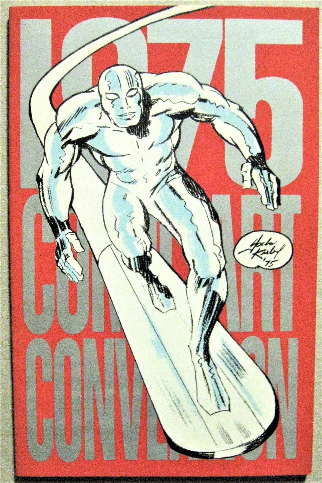 1975 NEW YORK COMIC ART CONVENTION PROGRAM BOOK (9.4 NM) 7th July 4 ...