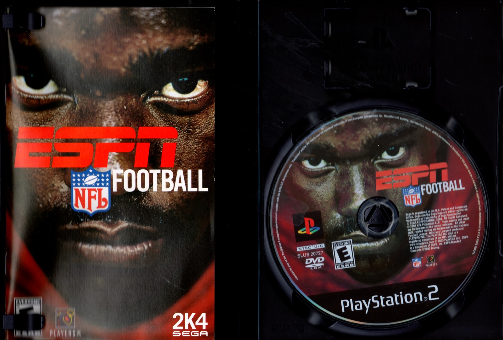 PlayStation 2 - ESPN NFL Football - Video Games