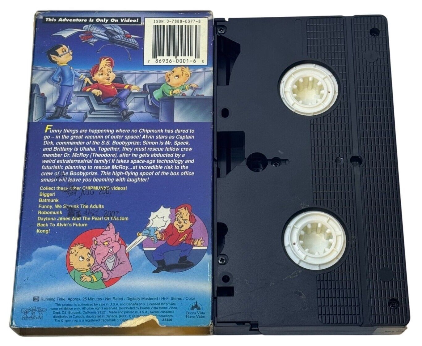 Alvin And The Chipmunks Star Wreck VHS - VHS Tapes
