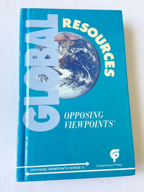 1991 HC Global Resources Opposing Viewpoints by Polesetsky, Matthew - Books