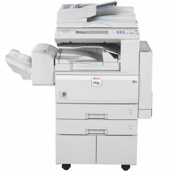 Ricoh Aficio MP 3030 Mono Laser Black & White MFP Copier - Copiers