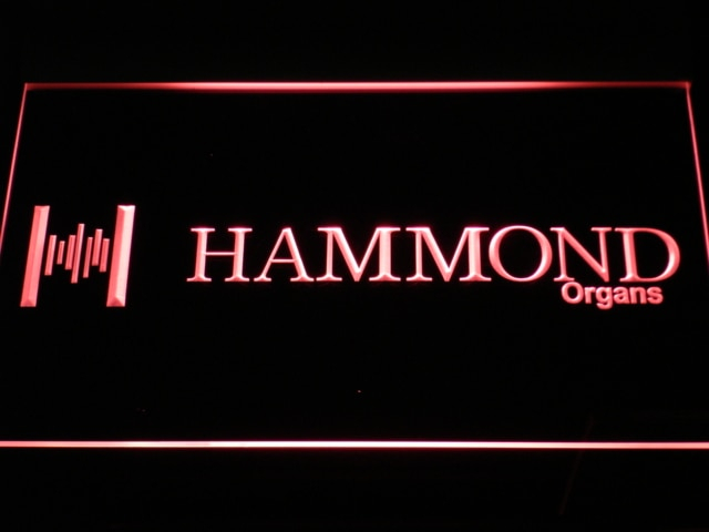 Hammond Organs Illuminated Led Neon Sign Home Decor, Office, Lights ...