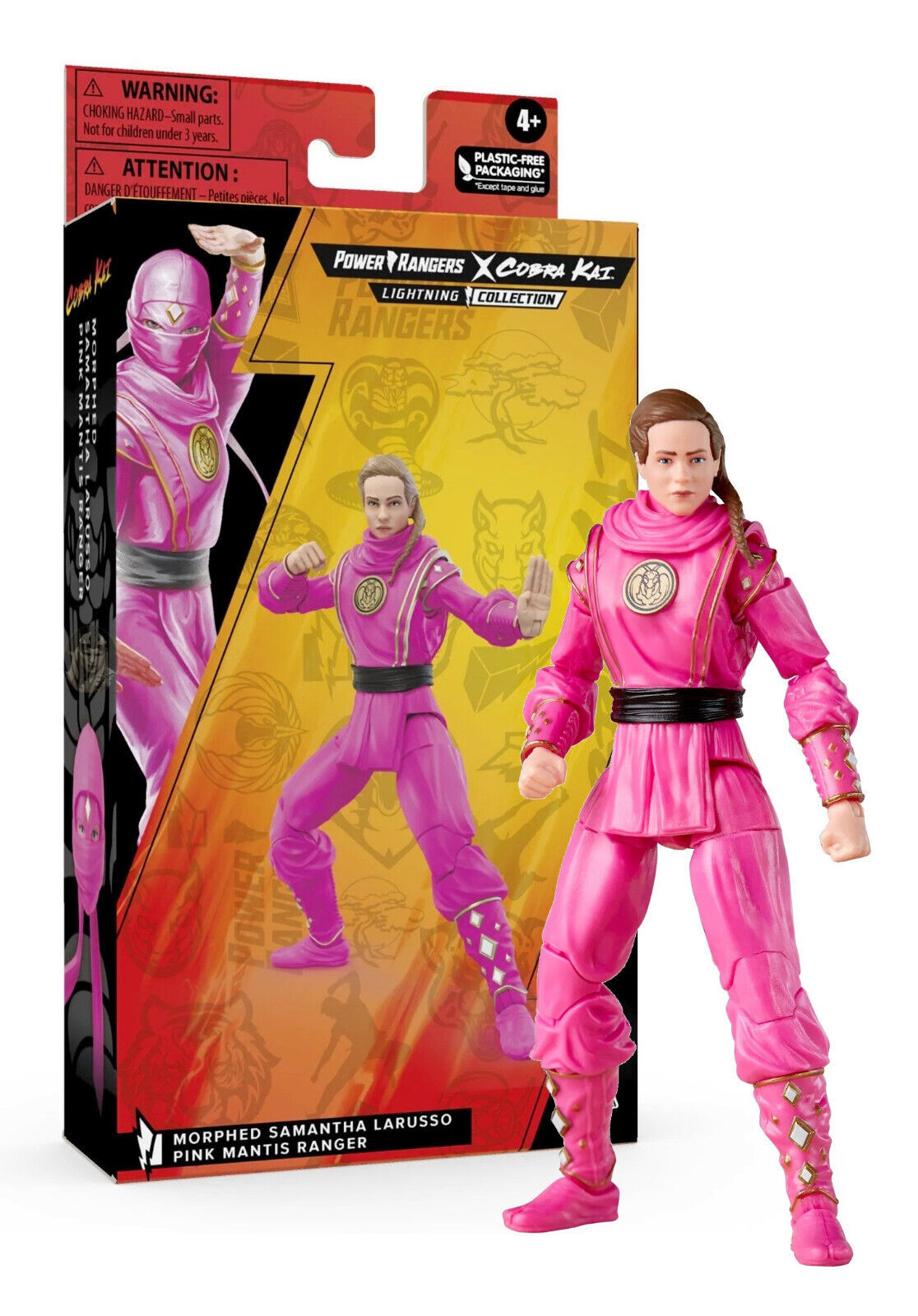 Power Rangers X Cobra Kai Samantha LaRusso Morphed Pink Mantis Ranger ...