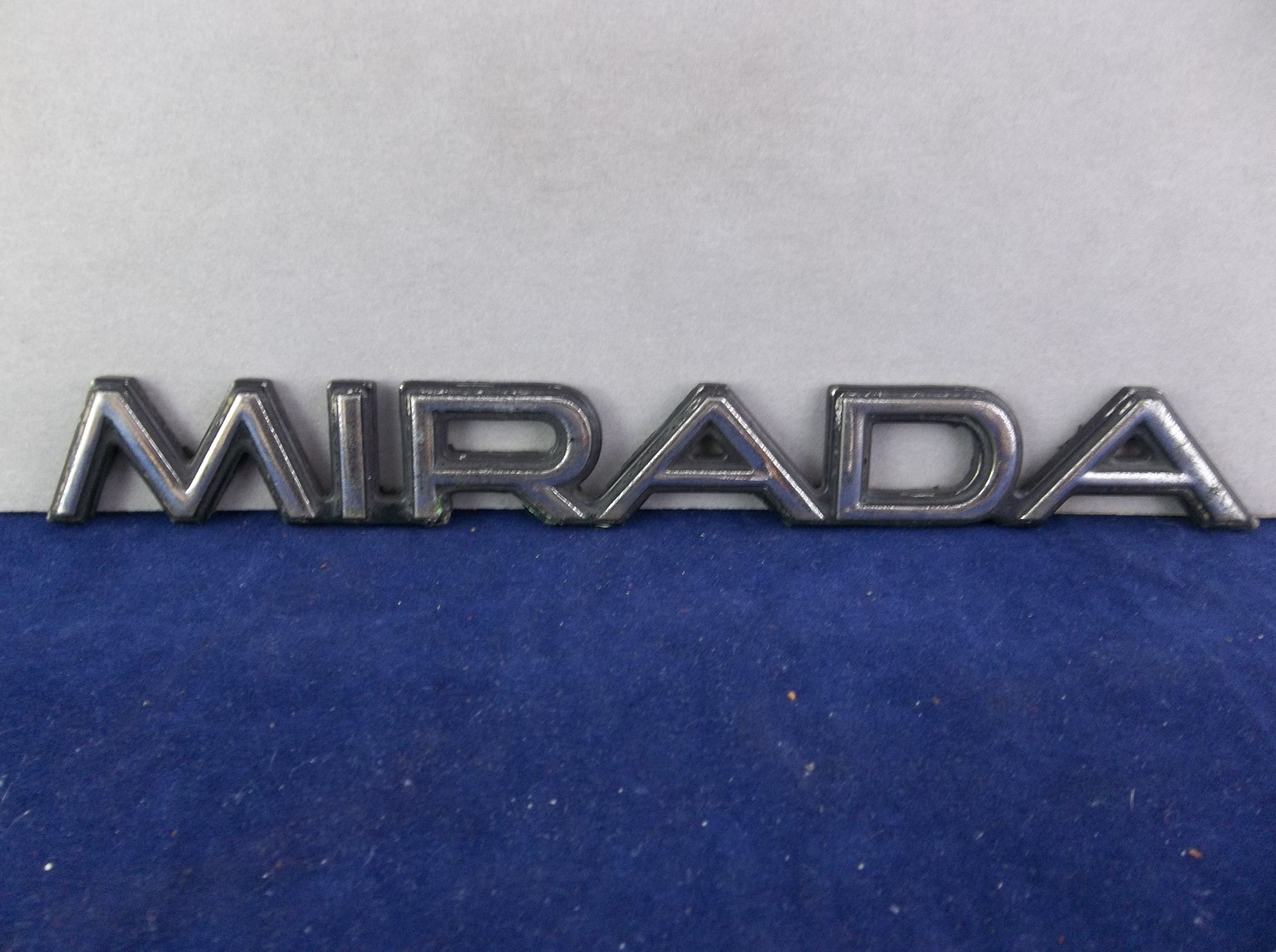 1980-1983 Dodge "Mirada" Plastic Trunk Lid Script Emblem OEM - Decals ...
