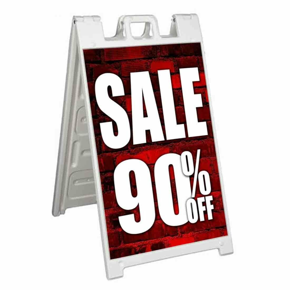 SALE 90% OFF Signicade 24x36 Aframe Sidewalk Sign Banner Decal DISCOUNT ...