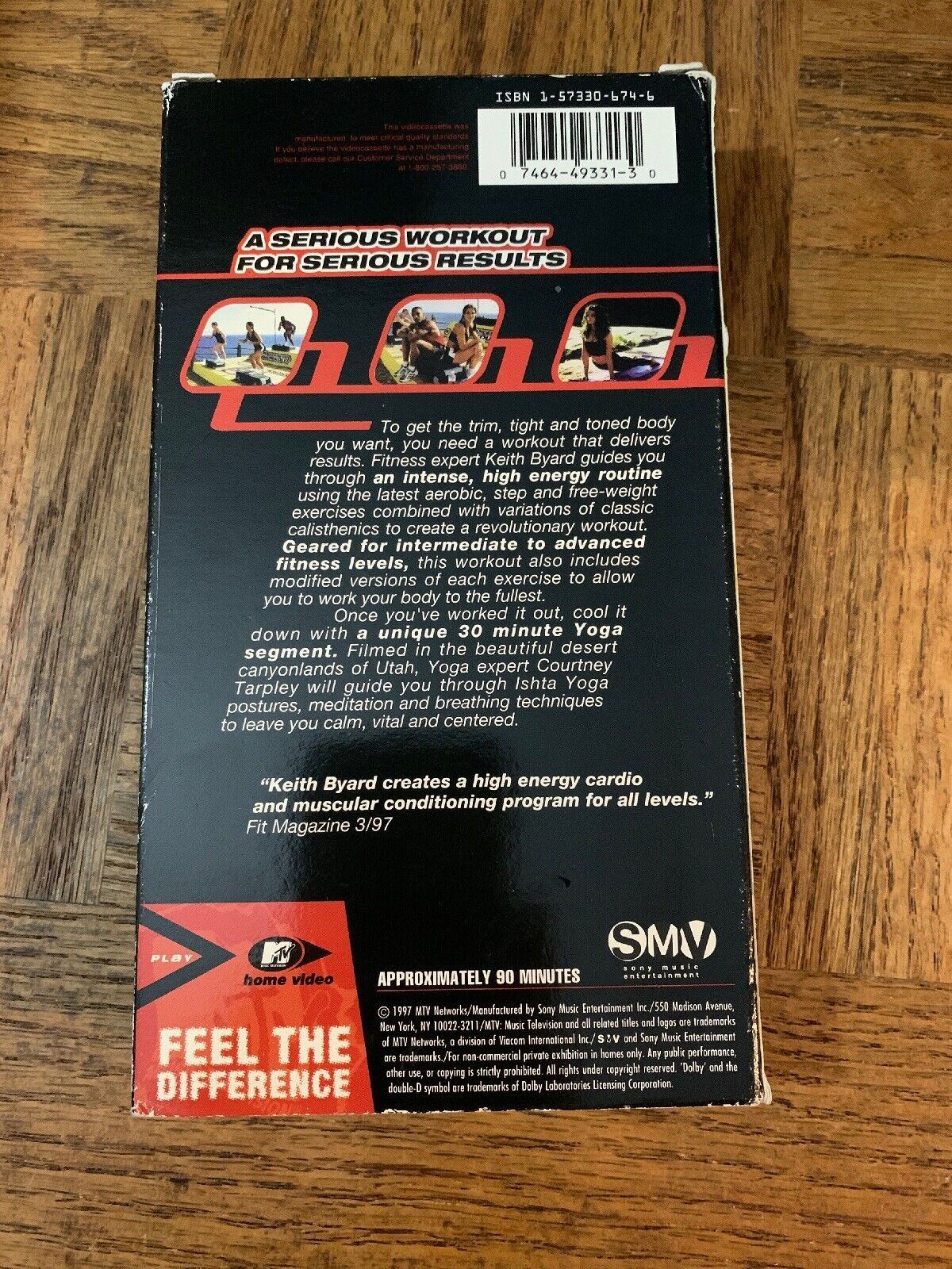 Advanced Workout Total Body Training VHS - VHS Tapes