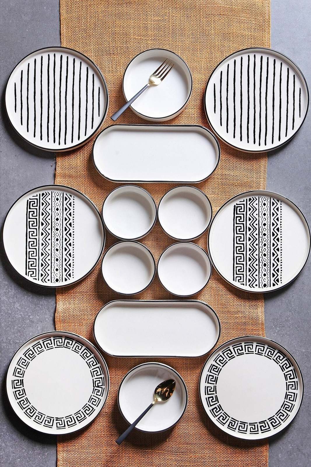 14 Pcs 6 Person Stackable Sio Savior Breakfast Set - Luxe Breakfast ...
