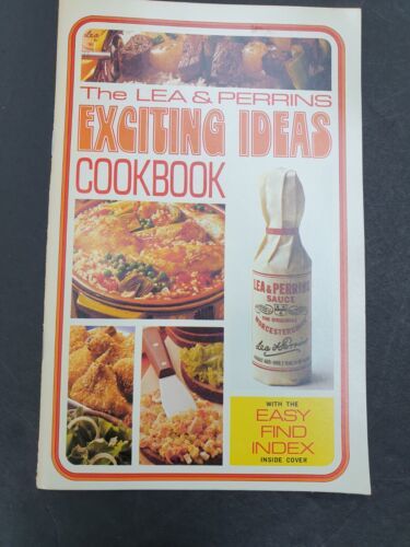 Lea & Perrins Worcestershire Exciting Ideas Recipes Cookbook Cooking ...