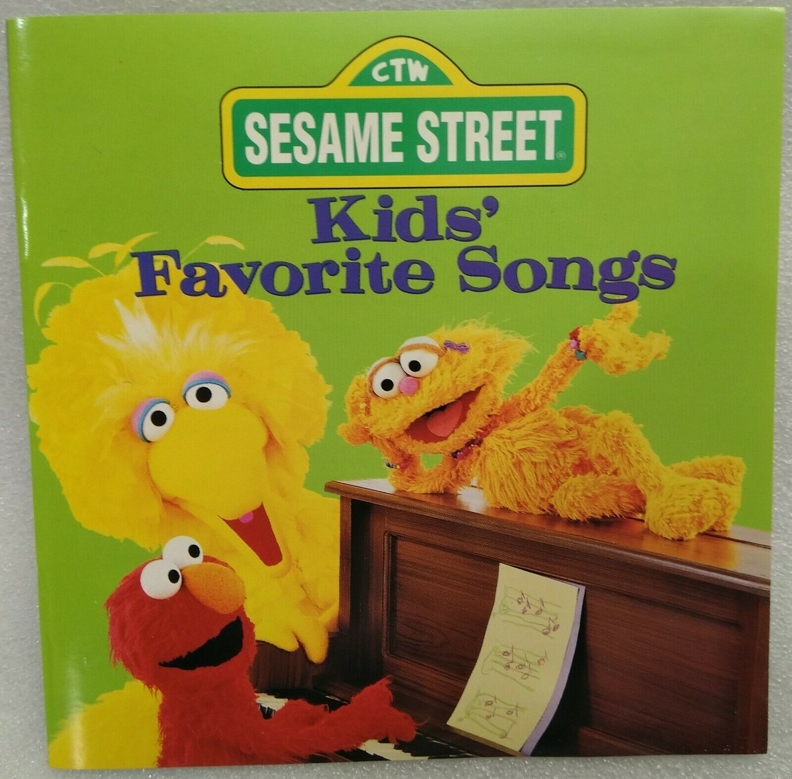 CD Sesame Street Kids Favorite Songs (CD, 1997, Sony Wonder) - CDs