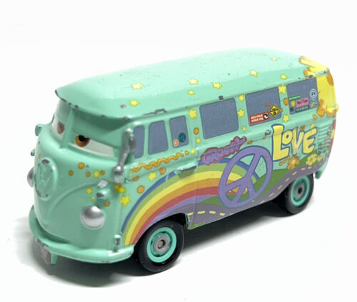 Disney Pixar Cars VW Volkswagen Bus Fillmore Diecast - Contemporary ...
