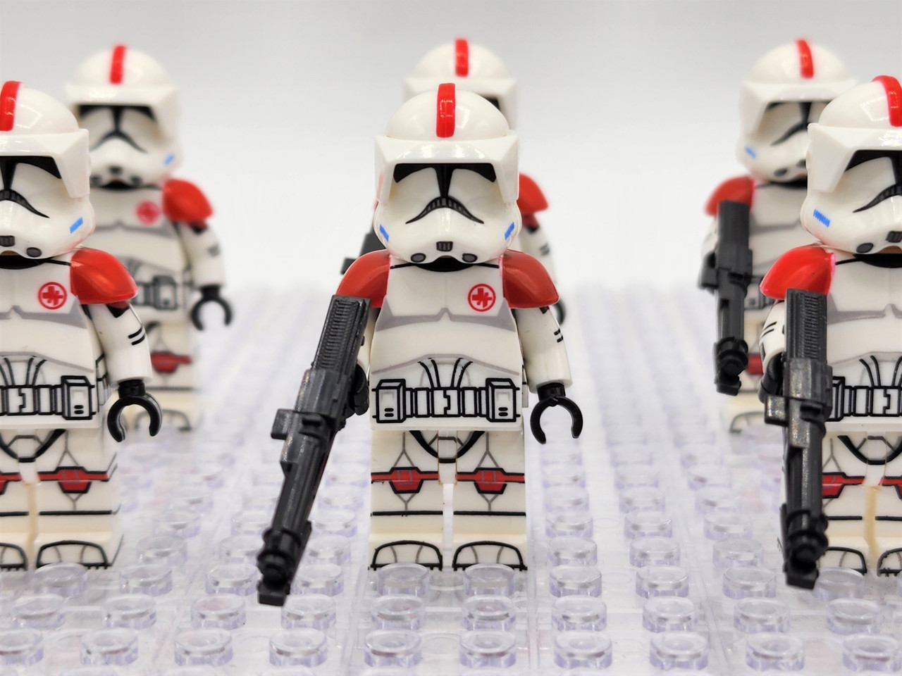 10pcs Star Wars Medical Corps Clone Trooper Medic Minifigures Toys ...