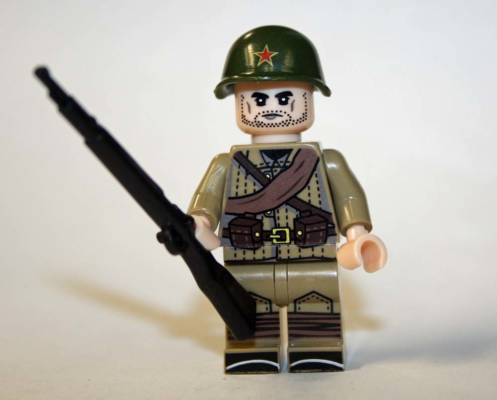 Movie Minifigure Russian Infantry Solider Ww2 B Fast Shipping - LEGO (R ...