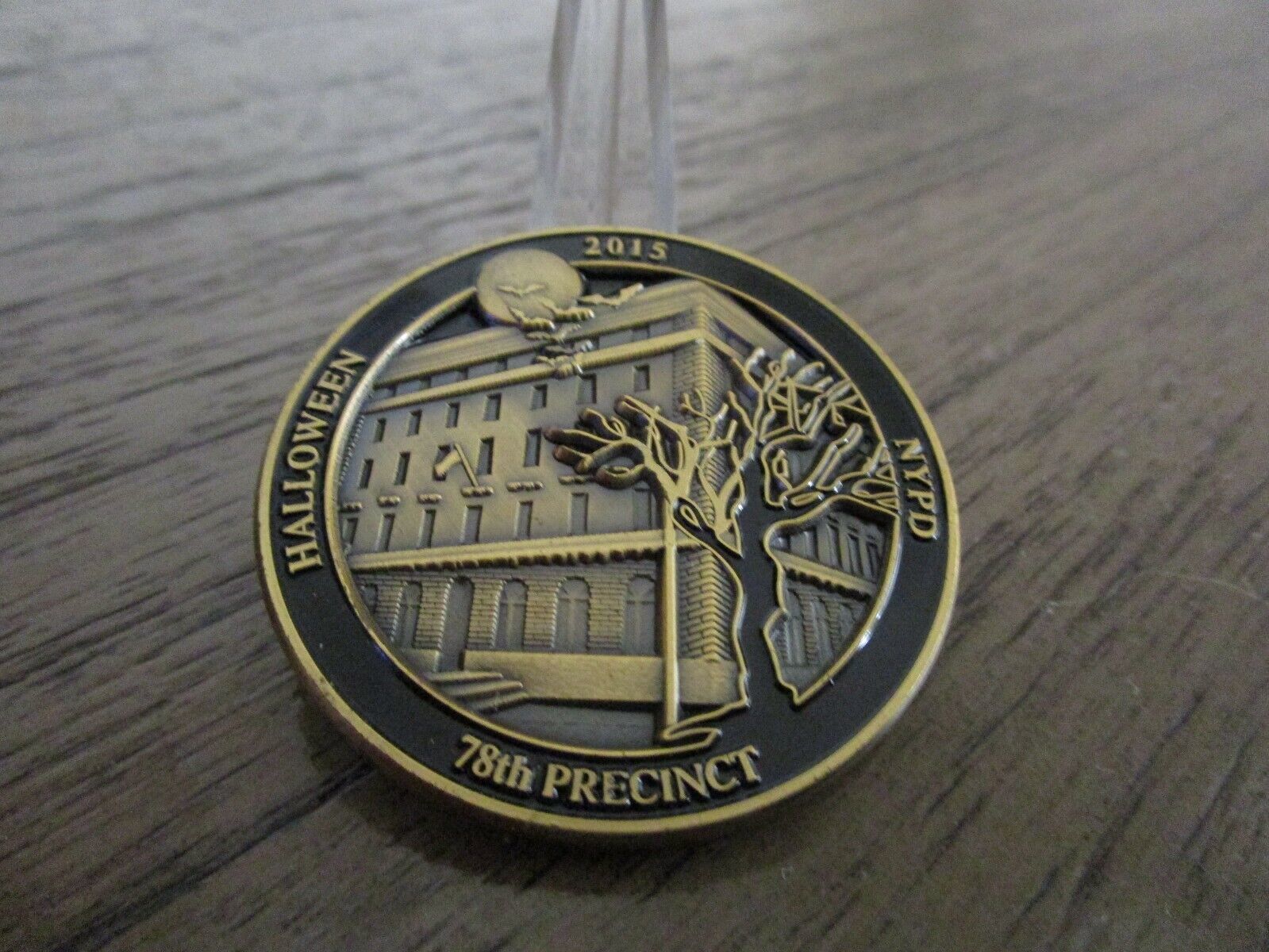 2015 NYPD 78th Precinct Halloween D.I Digiacomo Challenge Coin #249E ...
