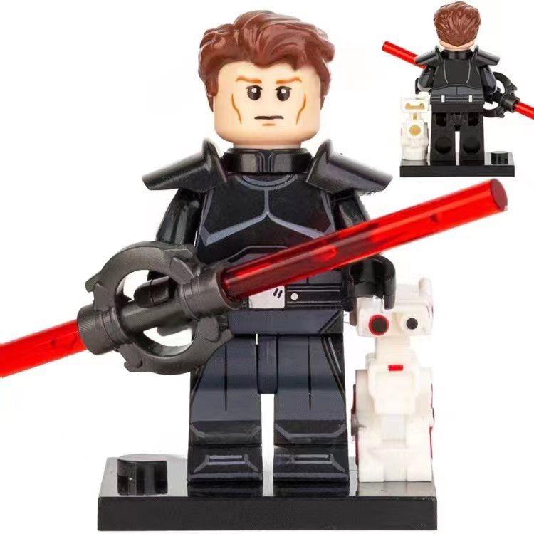 Inquisitor Cal Kestis Starkiller Star Wars Jedi Fallen Order Minifigures Toys - Building Toy ...