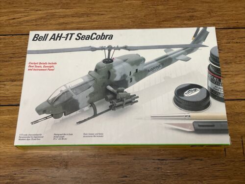 Testors Italeri Bell AH-1 T Sea Cobra 1/72 Model Kit Military ...