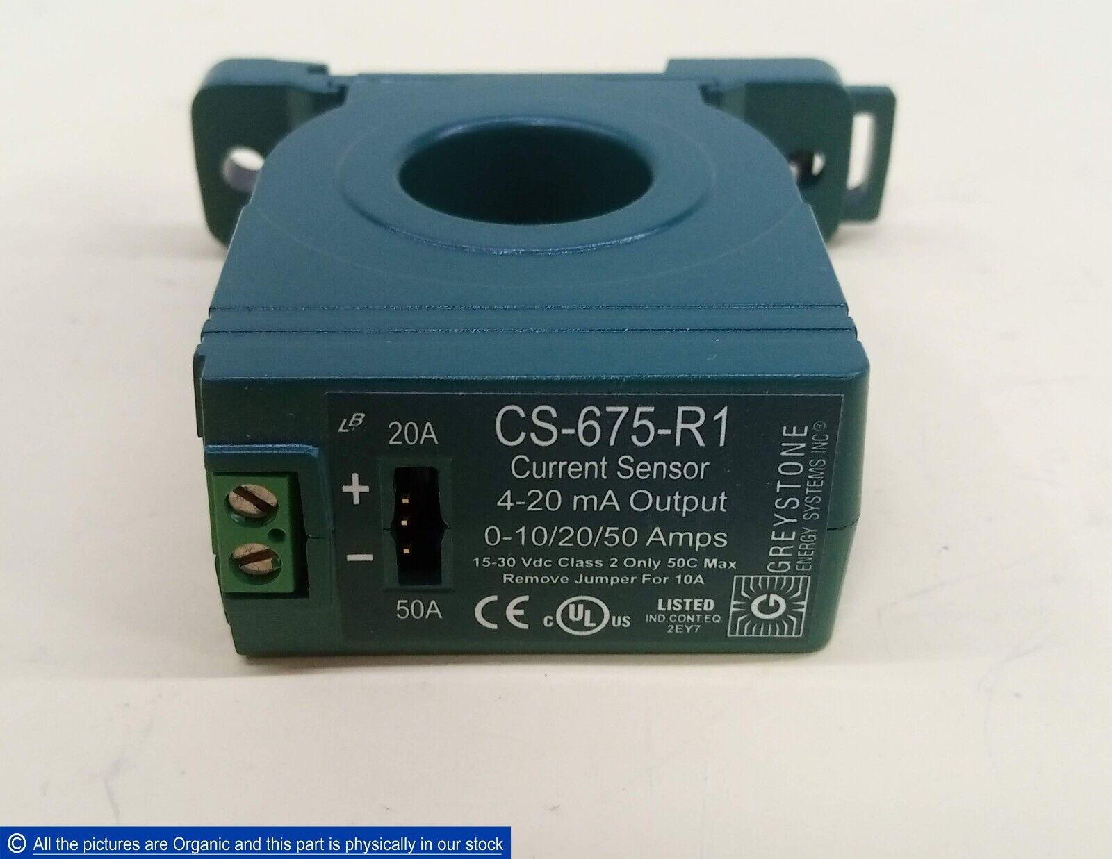 Greystone CS-675-R1 AC Solid Core Current Sensor CS-675 Series CS675R1 ...
