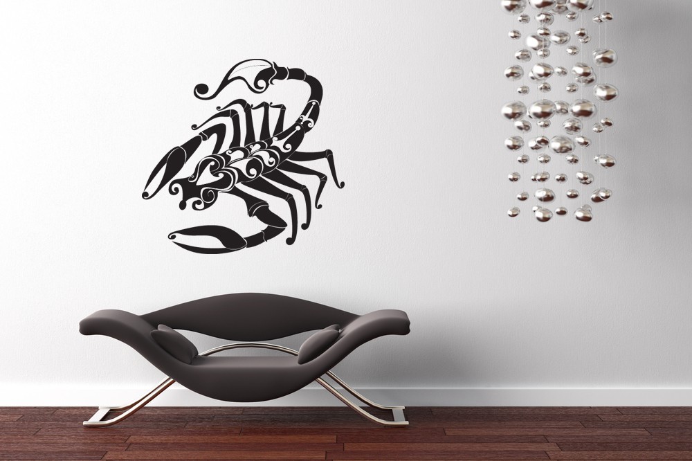 Scorpio Horoscope Art - Vinyl Wall Art Decal - Decals, Stickers & Vinyl Art