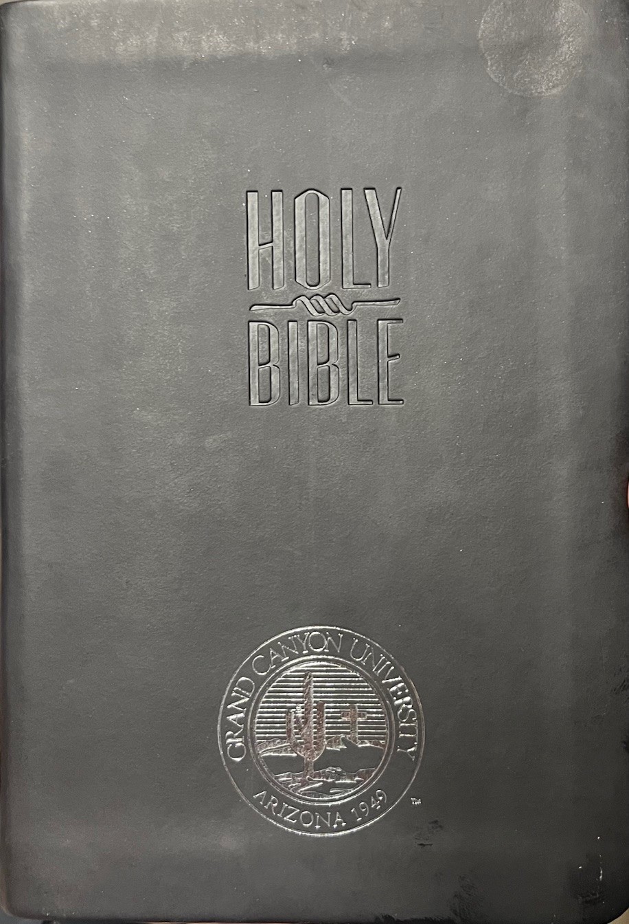 Holy Bible Compact Soft Cover KJV Bible Grand Canyon University Arizona ...