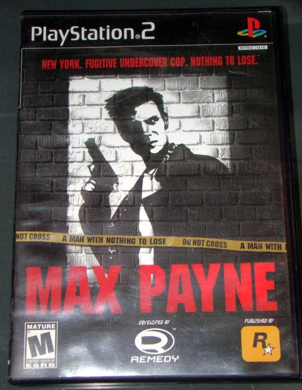 Playstation 2 - MAX PAYNE (Complete with Manual) - Video Games