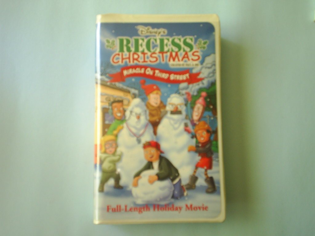 Recess Christmas - Miracle on Third Street [VHS] [VHS Tape] - DVDs ...