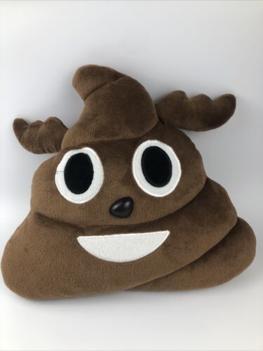 Reindeer Emoji Poop Happy Poo Smiling Plush Stuffed Animal 11 ...