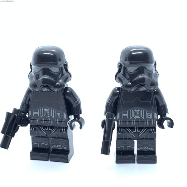 PLTOYS 2 Shadow Stormtrooper Minifigures Star Wars Imperial Army ...