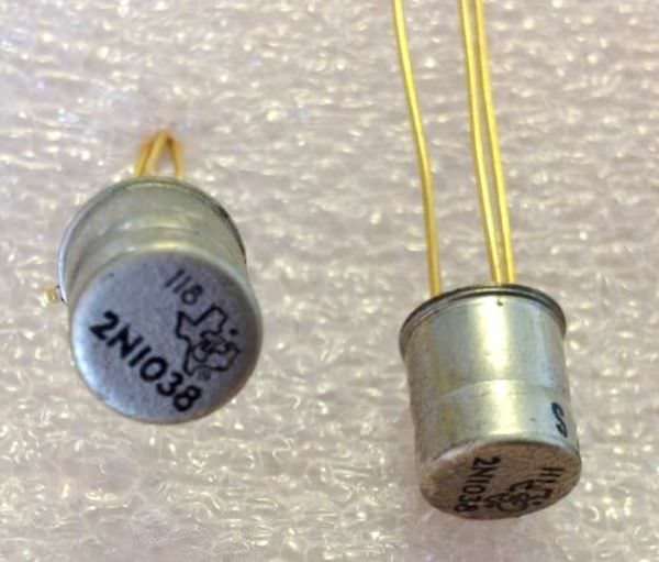 Military specifications 2n1038 germanium transistors pnp transistor 1 ...