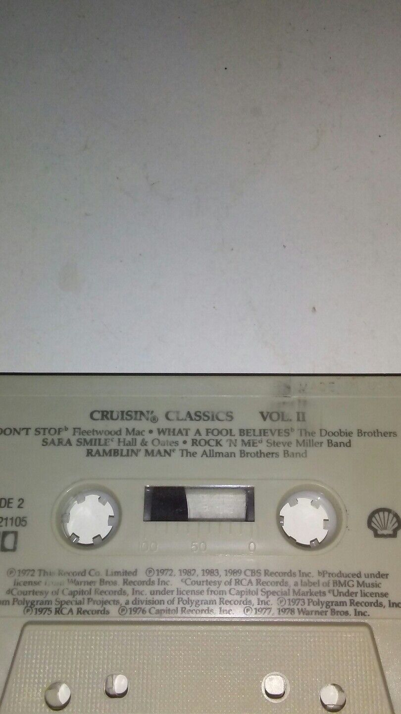 Cruisin classics 70's & 80's cassette vol.2, and 49 similar items