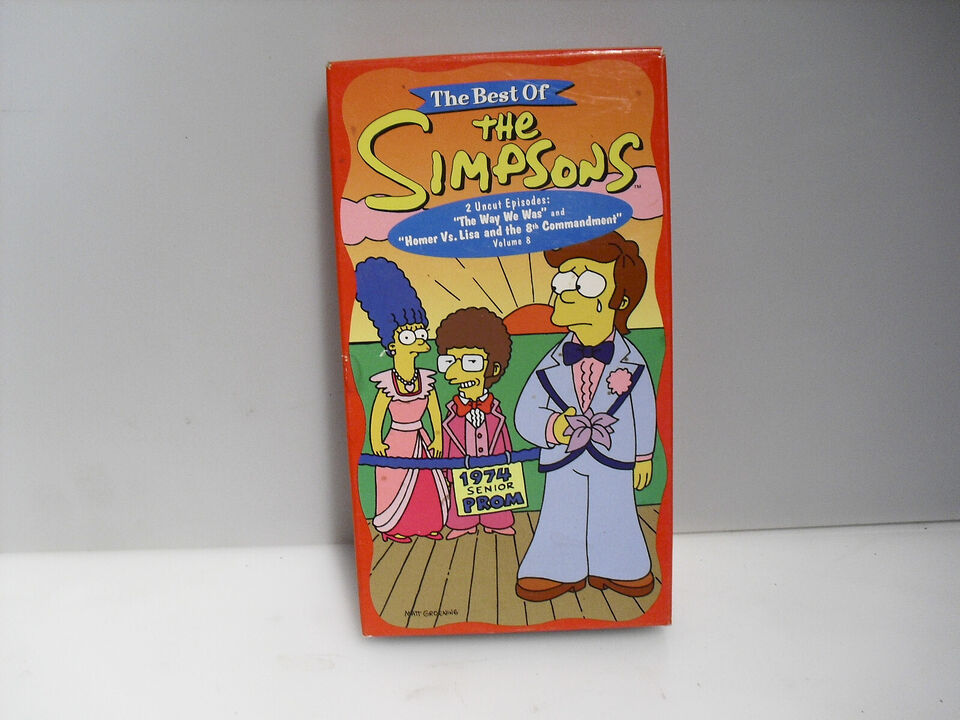 the best of the simpsons volume 8 vhs tape - VHS Tapes