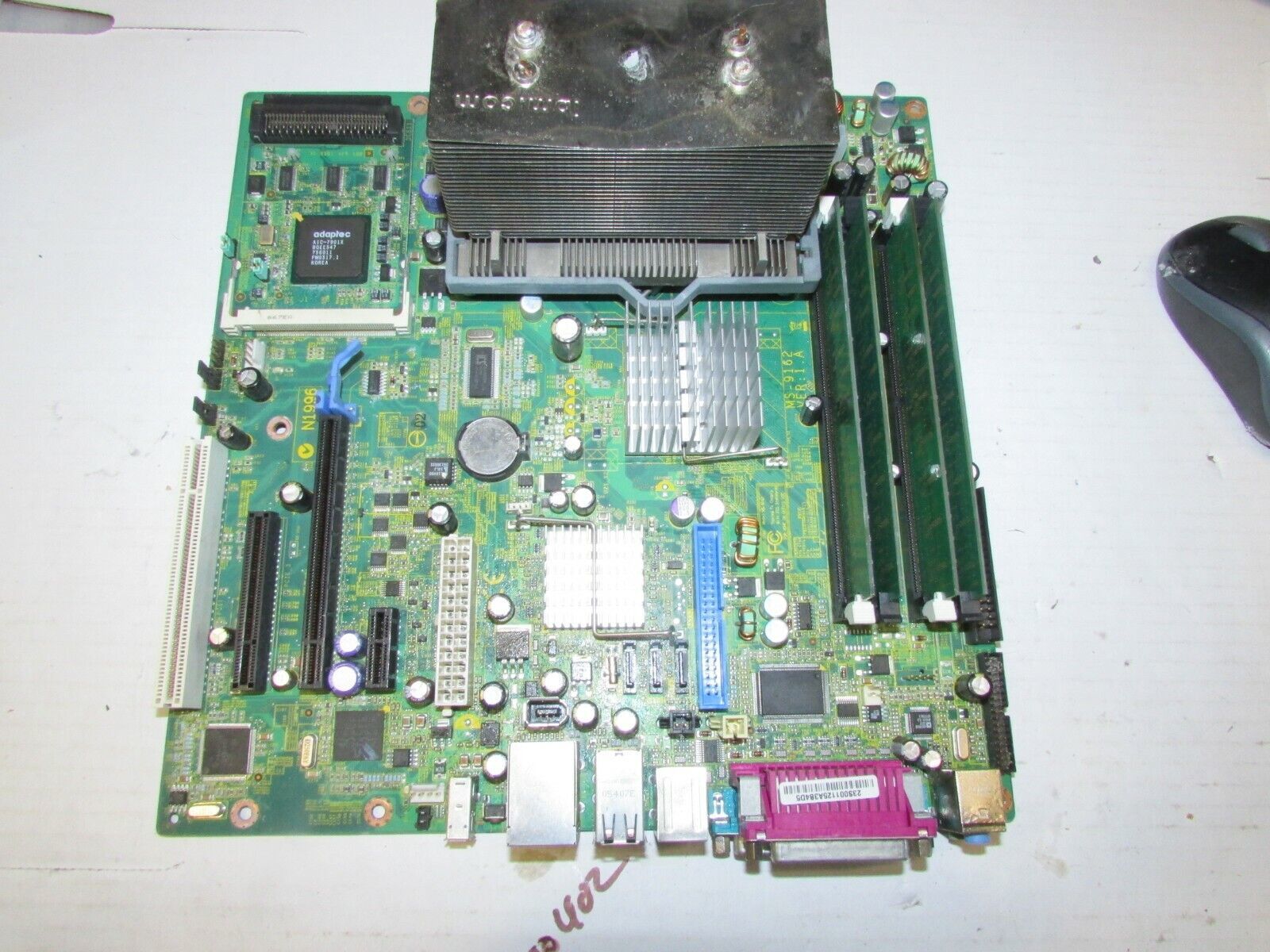 IBM 6218 IntelliStation M Pro Motherboard FRU:42C1454 WITH CPU AND 2GB ...