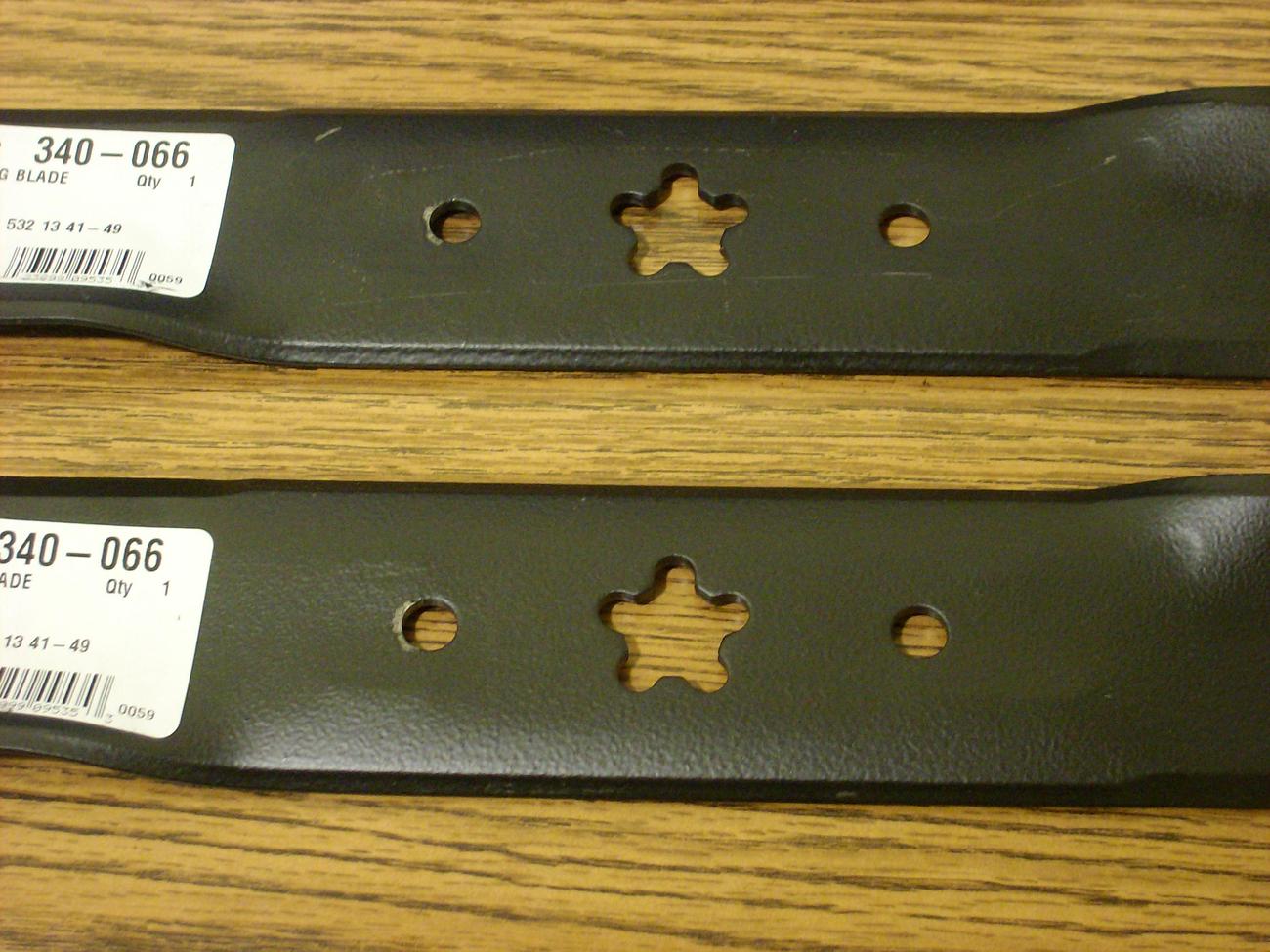 Craftsman and Husqvarna 42" Cut Mulching Blades 134149, 532134149 ...