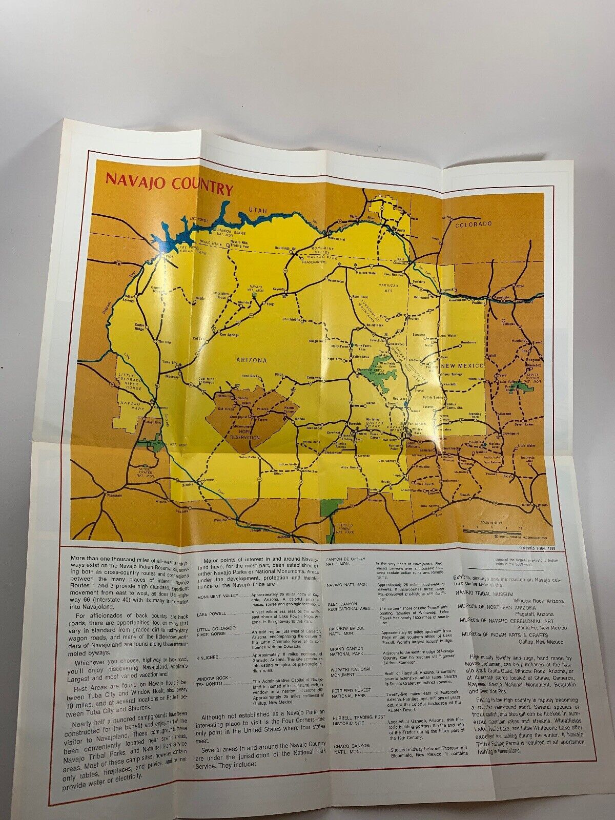 2 Vintage Discover Navajoland This Year Pamphlets Window Rock Arizona ...