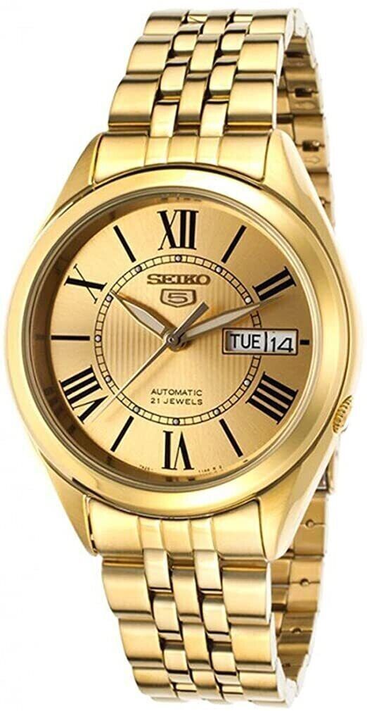 Seiko Automatic Gold Stainless Steel Men Watch SNKL38 - Wristwatches
